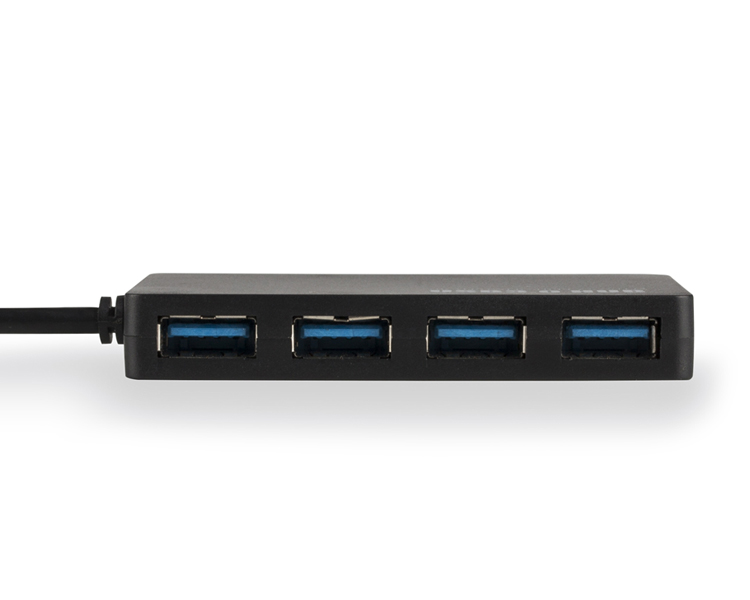 HUB 4 PUERTOS USB IHUB3.0 NEGRO NGS | EVEN ORDENADORES DE SOBREMESA