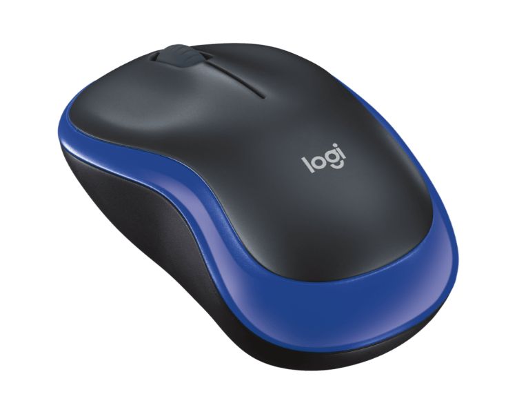 RATON OPTICO WIRELESS M185 AZUL LOGITECH | EVEN ORDENADORES DE SOBREMESA